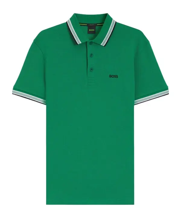 Hugo Boss Solidcolor Shortsleeve Polo - Green