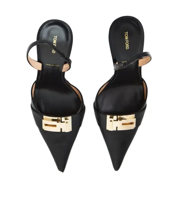 TOM FORD Solid Color Slingbacks