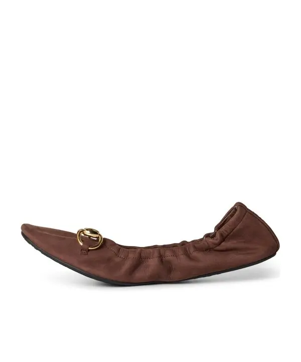 Gucci Solid Color Ballerina