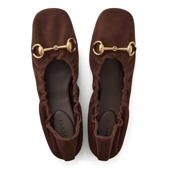 Gucci Solid Color Ballerina