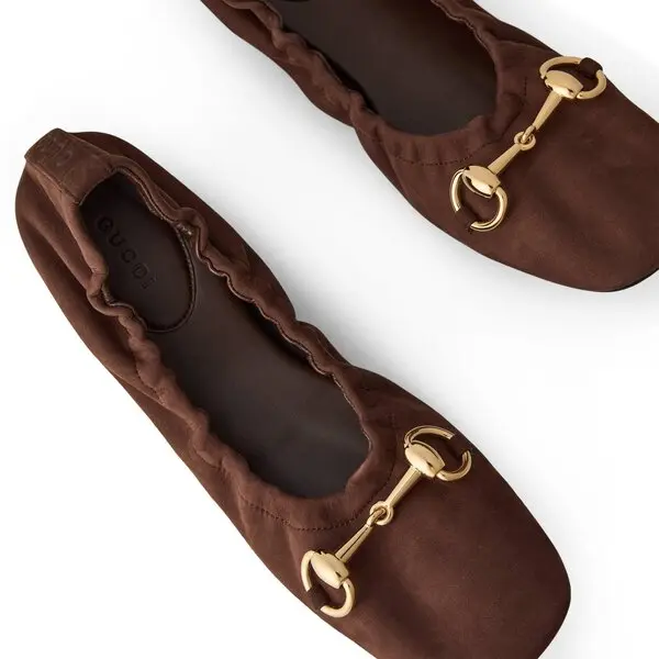 Gucci Solid Color Ballerina