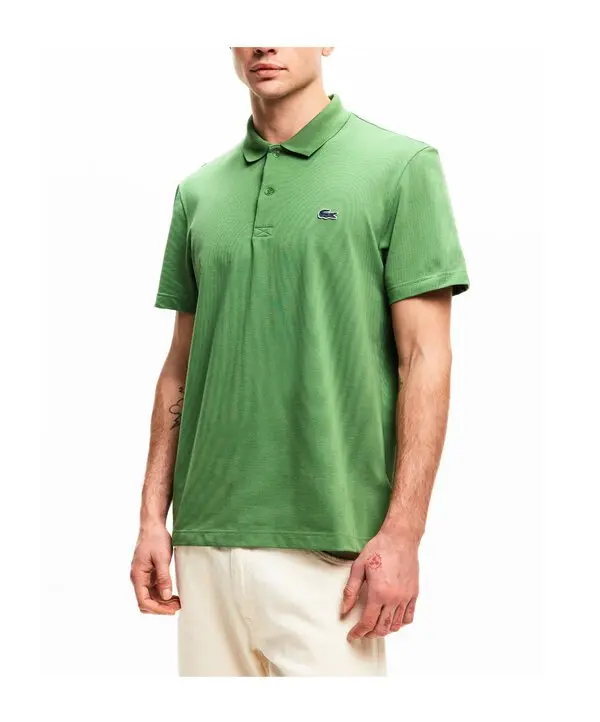 Lacoste Cotton Shortsleeve Polo Shirt - Green