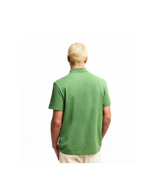 Lacoste Cotton Shortsleeve Polo Shirt - Green