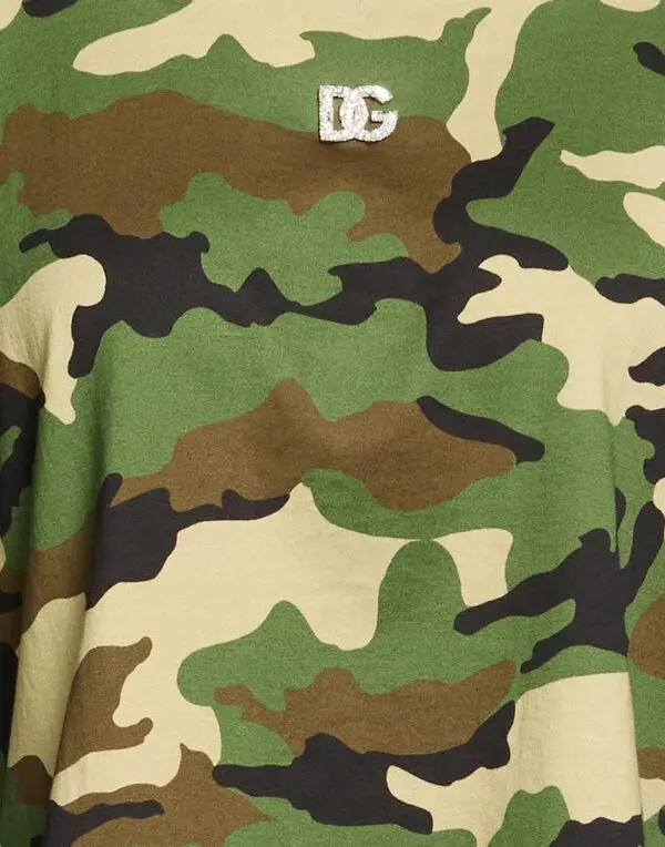 Dolce & Gabbana Camouflage Short-sleeved T-shirt