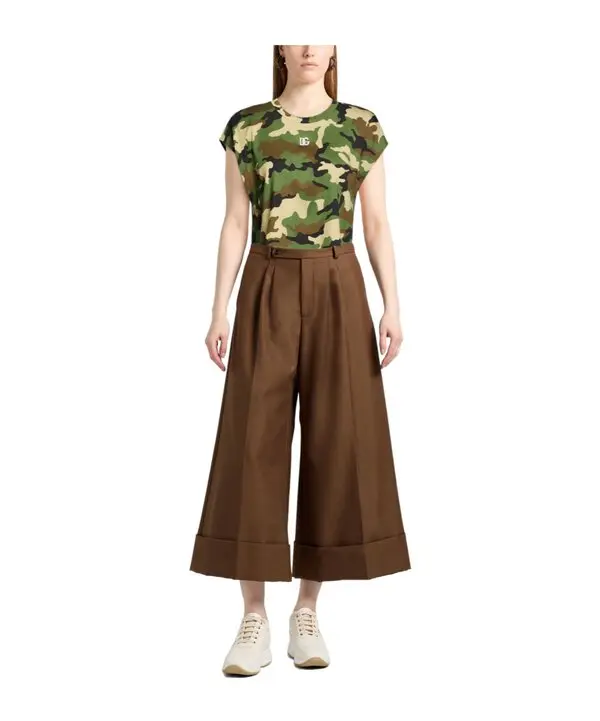 Dolce & Gabbana Camouflage Short-sleeved T-shirt