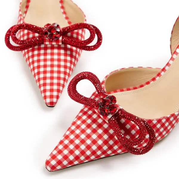 MACHMACH Polka Dot Slingbacks