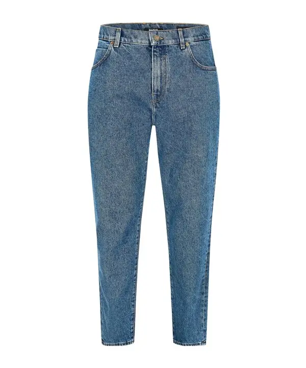 Balmain Straight Leg Jeans - Blue