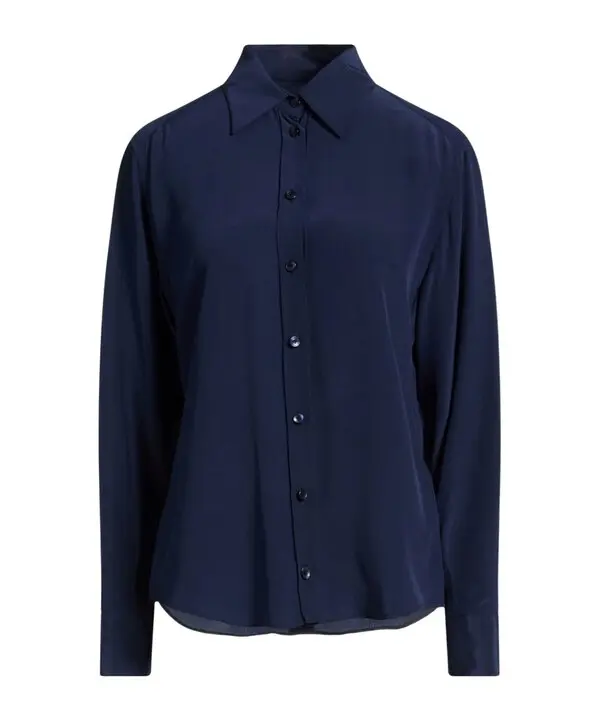 Dolce & Gabbana Solid-colored Chiffon Shirt
