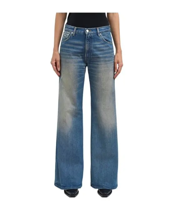 HAIKURE Logo Jeans - Blue