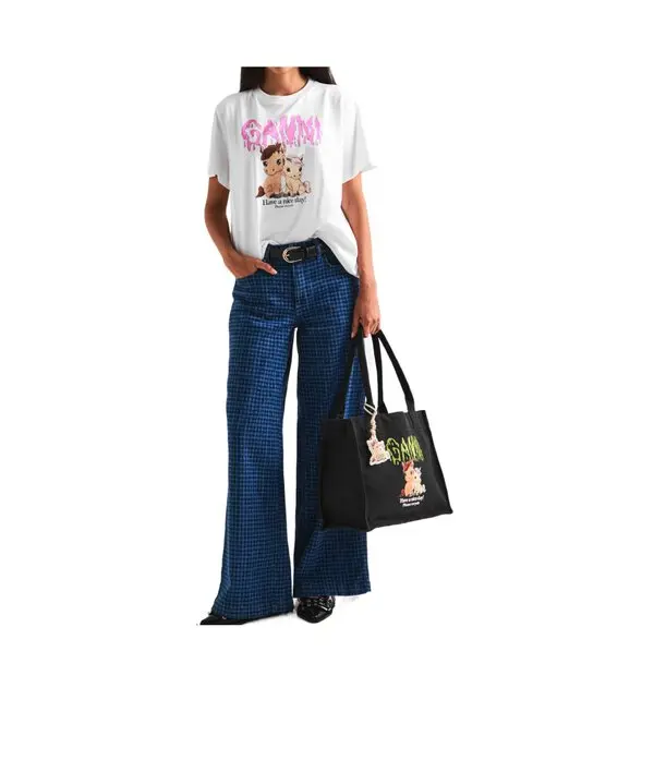 GANNI Simple Tote Bag