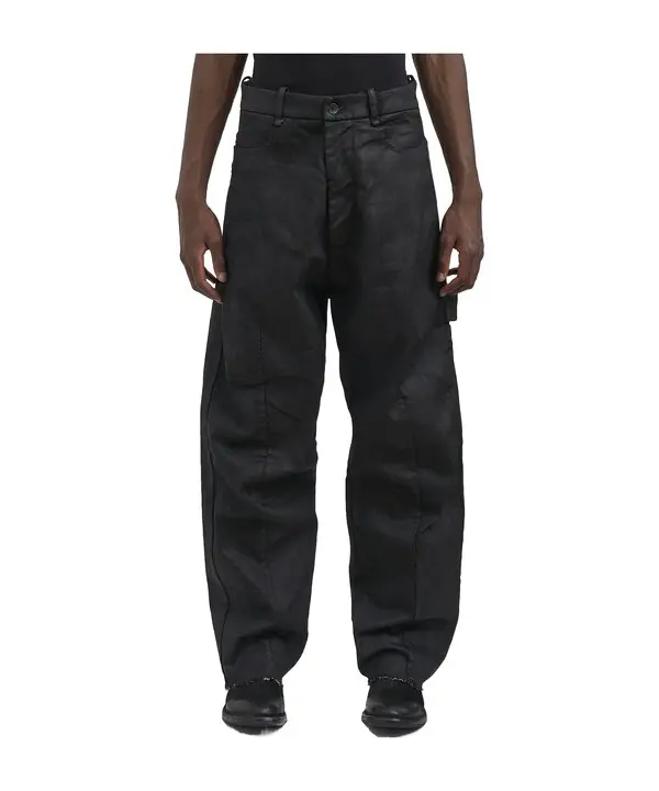 Masnada Belt-loop Jeans - Black