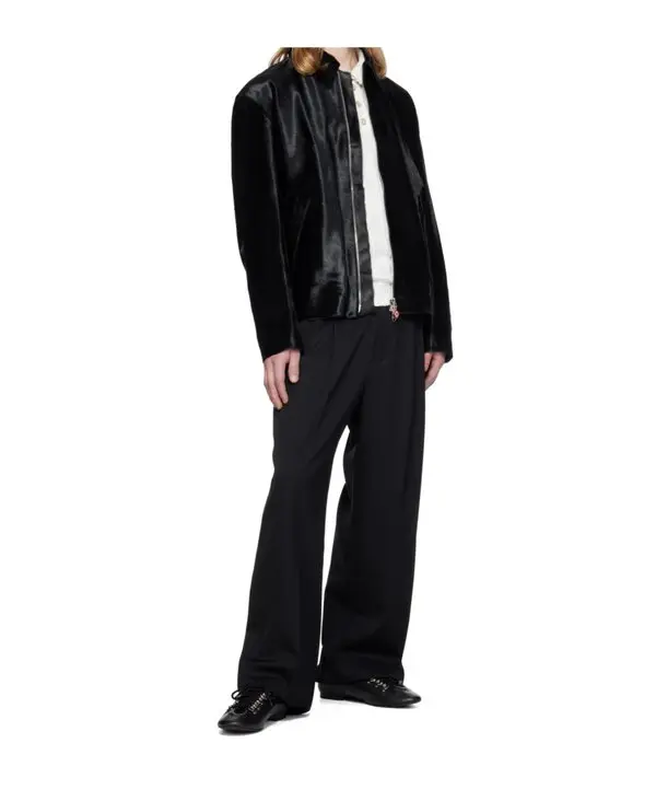 Casablanca Zip-up Fur Jacket