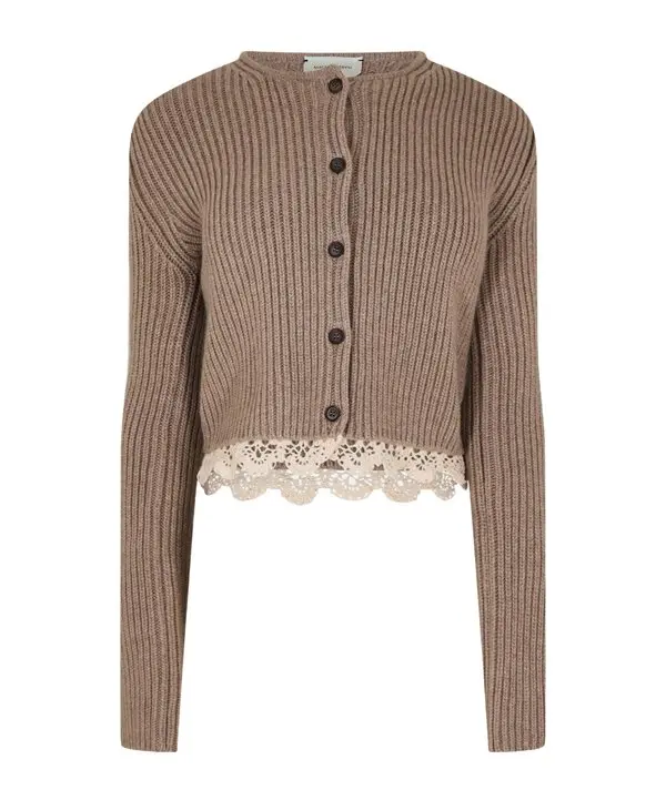 Magda Butrym Lightweight Cardigan - Brown