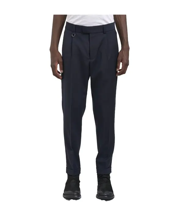 PAOLO PECORA Casual Trousers With Belt Loops