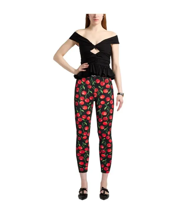 Dolce & Gabbana Multi-colored Stretch Pants