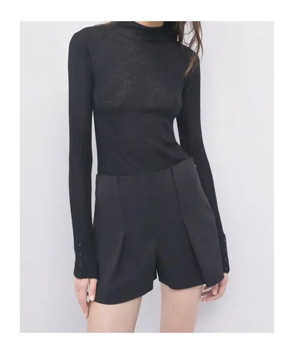 Patrizia Pepe Ribbed-knit Sweater