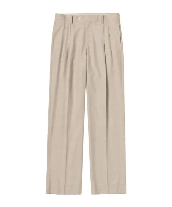 Auralee Logo Casual Pants