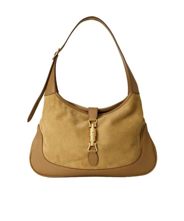 Gucci Solid Color Handbag - Brown