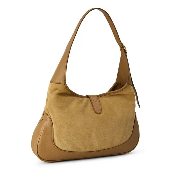 Gucci Solid Color Handbag - Brown