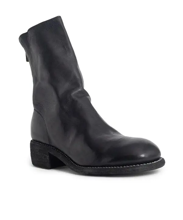 Guidi Zip-up Leather Boots