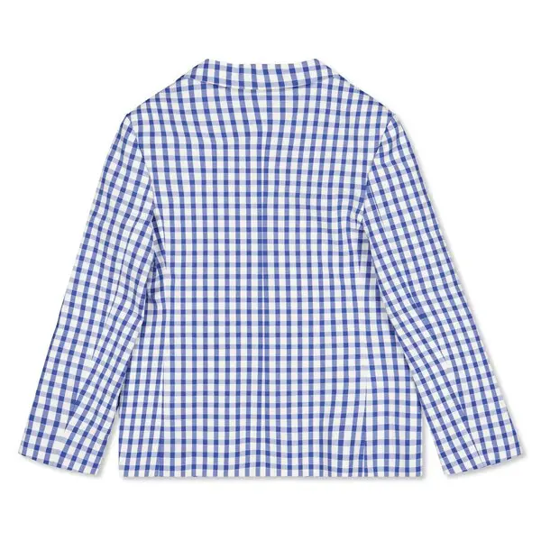 Gucci Gingham Lightweight Blazer