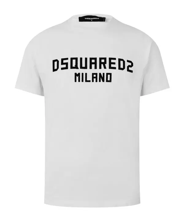 Dsquared2 Crewneck Shortsleeve Tee - White