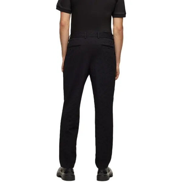 Hugo Boss Jacquard Tapered Trousers