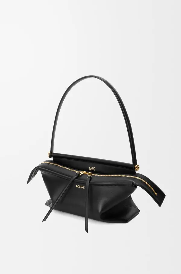 Loewe Small Whisker Bag In Glazed Calfskin