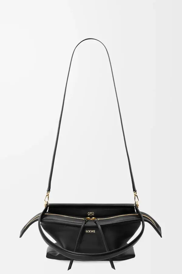 Loewe Small Whisker Bag In Glazed Calfskin