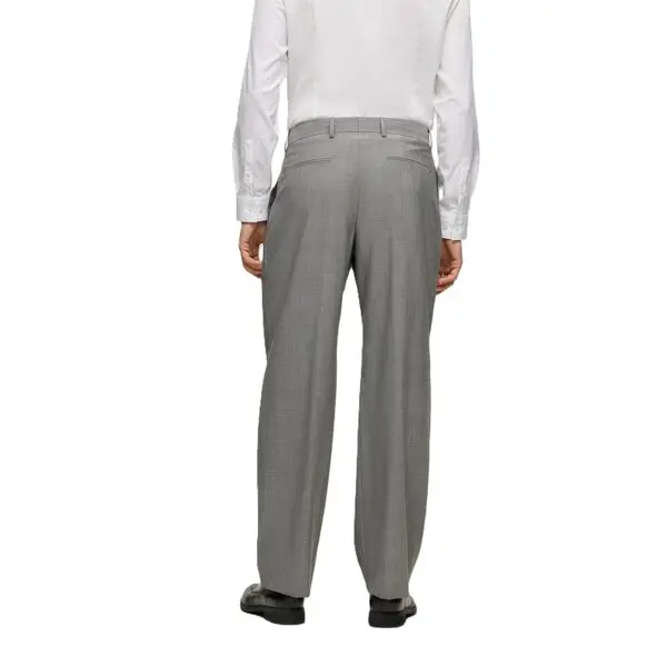 Hugo Boss Plaid Tailored Trousers