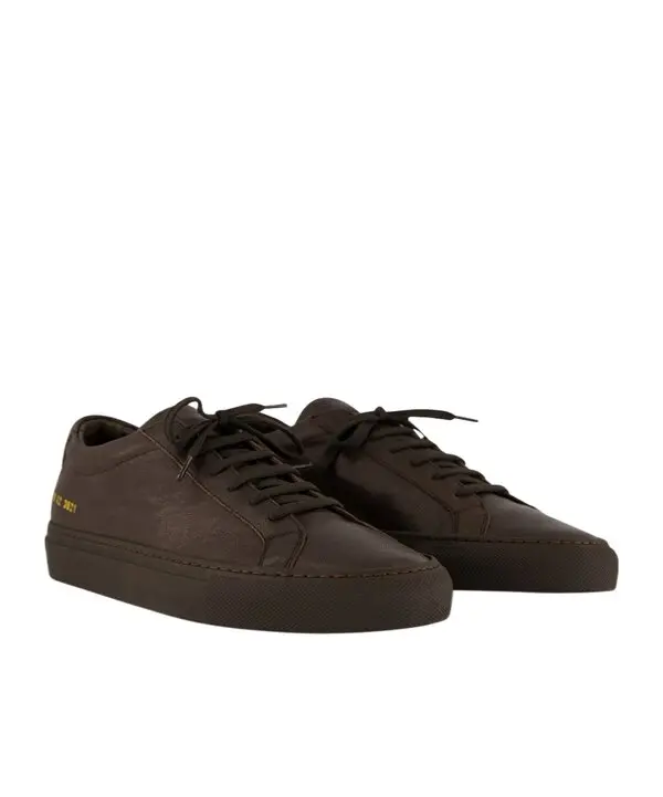 COMMON PROJECTS Achilles Premium Sneakers - Brown