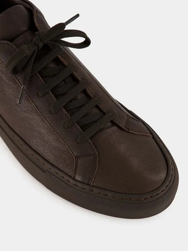 COMMON PROJECTS Achilles Premium Sneakers - Brown
