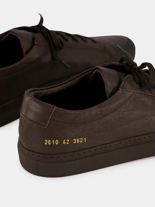 COMMON PROJECTS Achilles Premium Sneakers - Brown