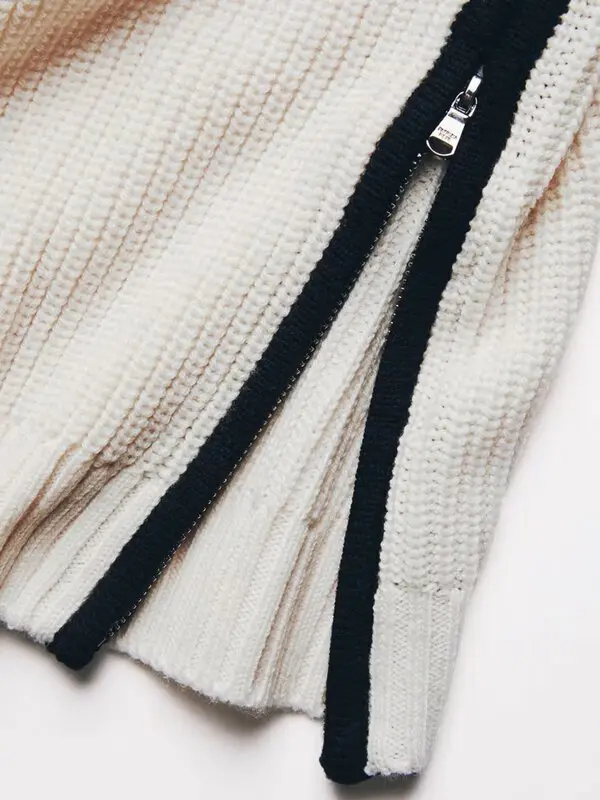 Patrizia Pepe Long-sleeve Ribbed Sweater