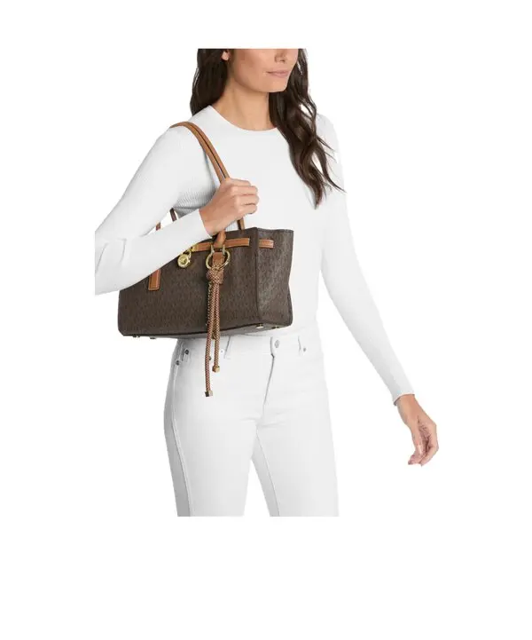 Michael Kors Hamilton Monogram Shoulder Bag