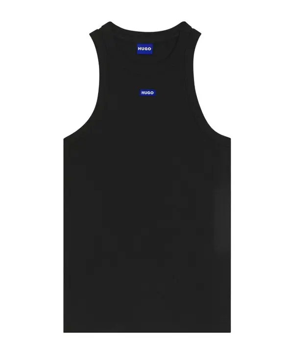 Hugo Boss Sleeveless Tank Top - Black