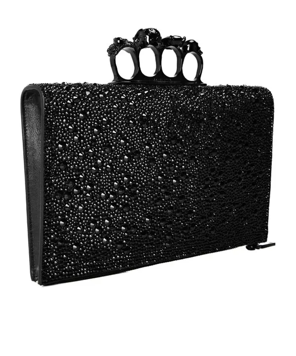 Alexander McQueen Sleekstyled Clutch Bag - Black