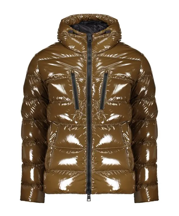 Herno Hooded Padded Jacket - Brown