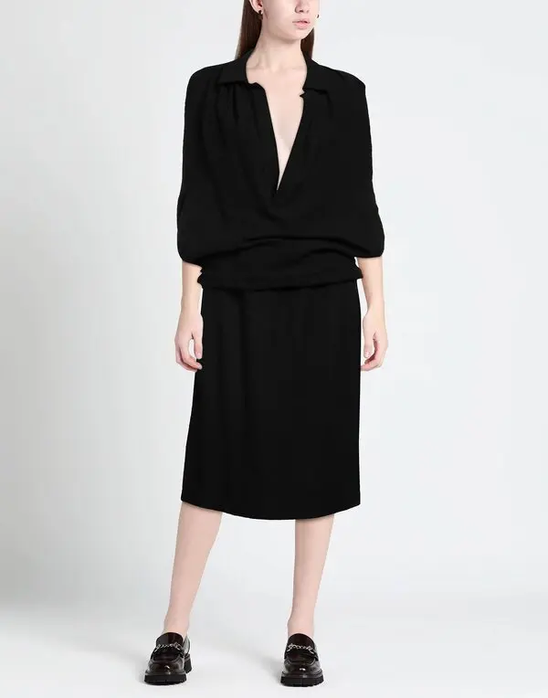 MAISON MARGIELA Crepe Flared Dress