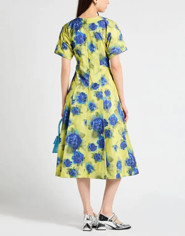 Marni Floral-print Flared Dress