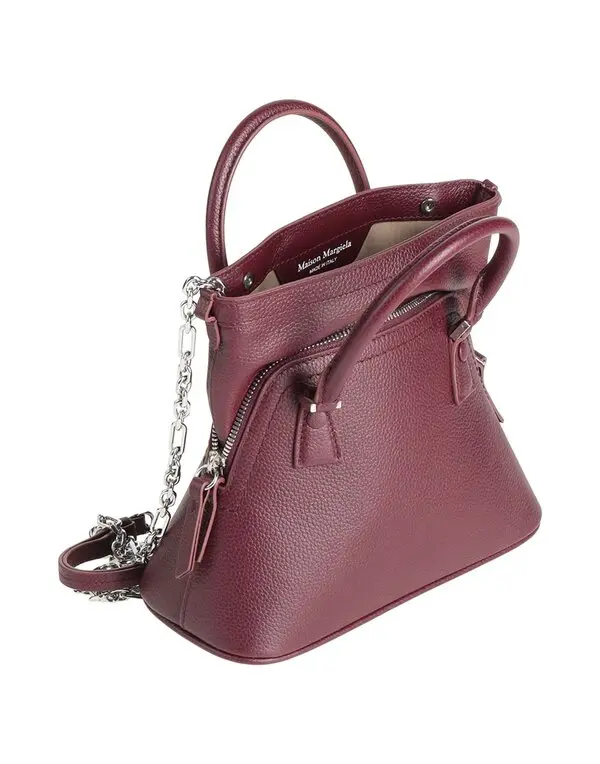 MAISON MARGIELA Pebbled-leather Handbag