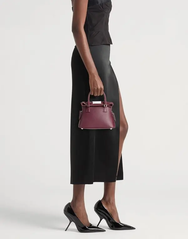 MAISON MARGIELA Pebbled-leather Handbag