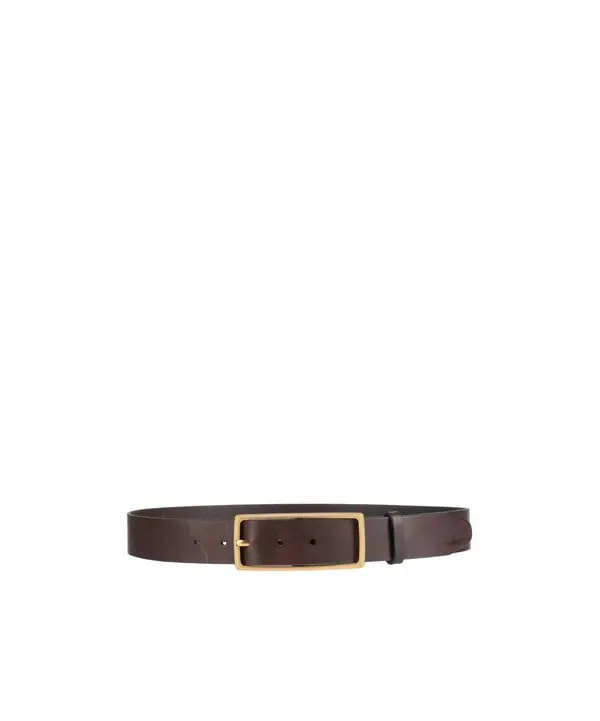 Rag & Bone Minimalist Solid Color Belt - Black