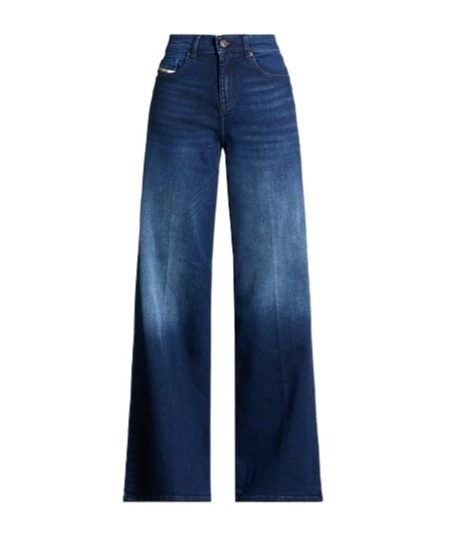 DIESEL® Dark Straight-leg Jeans - Blue