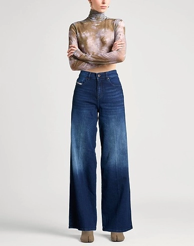DIESEL® Dark Straight-leg Jeans