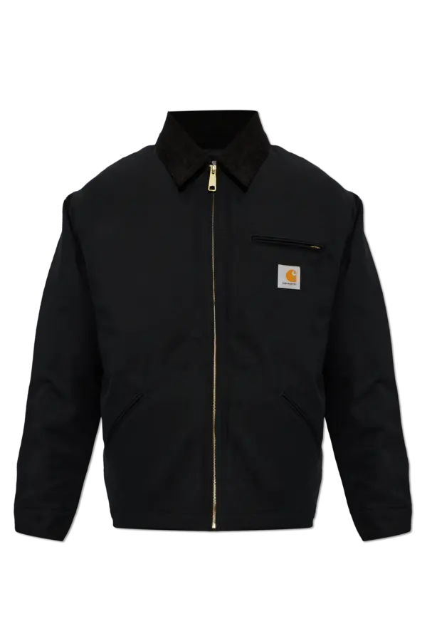 Carhartt Work In Progress Insulated "detroit" Jacket - Black