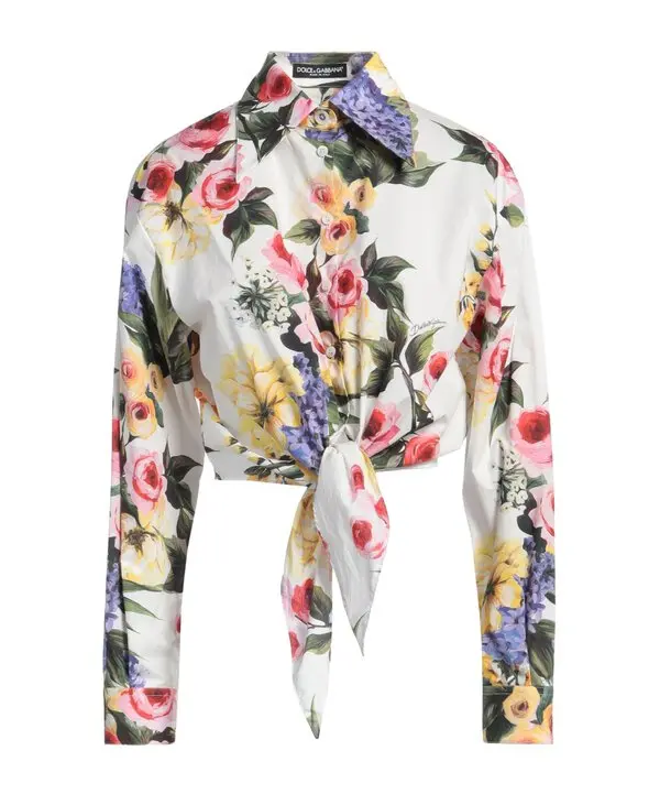 Dolce & Gabbana Long-sleeve Floral Shirt