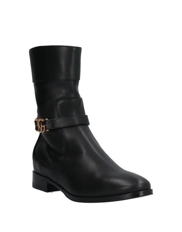 Dolce & Gabbana Strap Detailing Ankle Boots