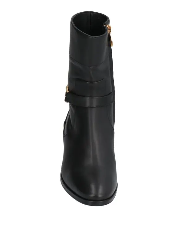 Dolce & Gabbana Strap Detailing Ankle Boots