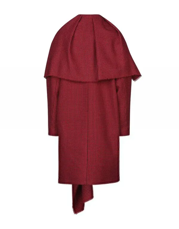 Balenciaga Houndstooth Long Coat